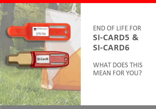 End of life for Si-card5 and Si-Card6 - Quantock Orienteers